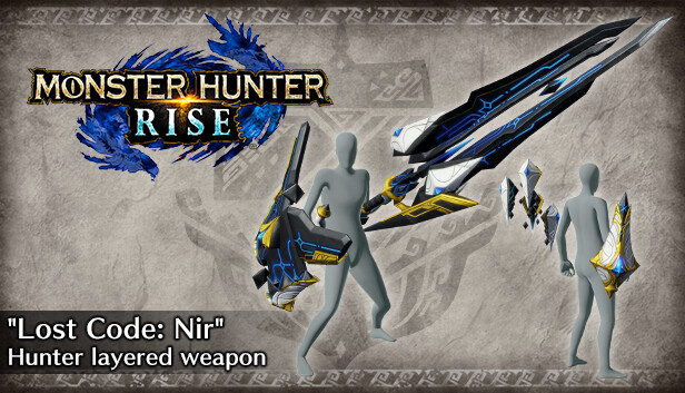 Monster Hunter Rise - "Lost Code: Nir" Hunter layered weapon (Gunlance ...