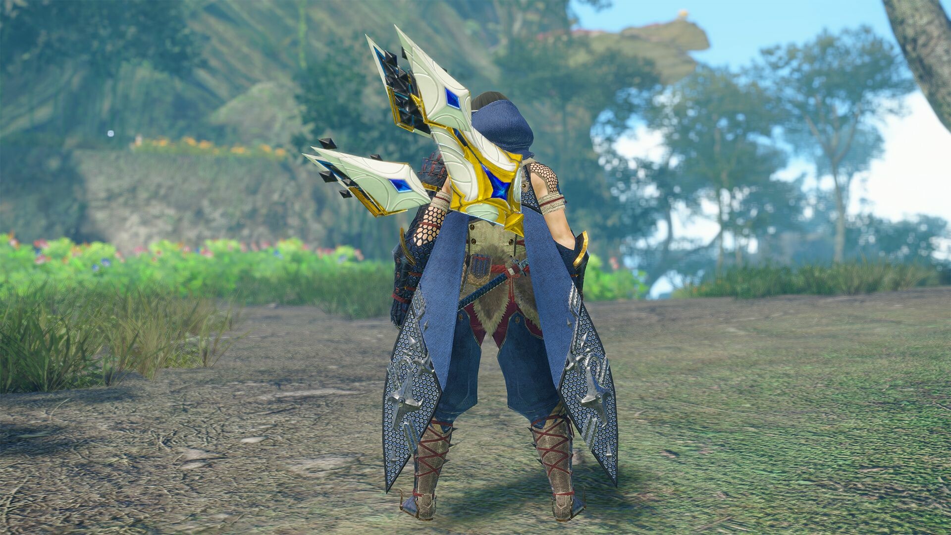 Monster Hunter Rise - "Lost Code: Labr" Hunter layered weapon (Switch ...