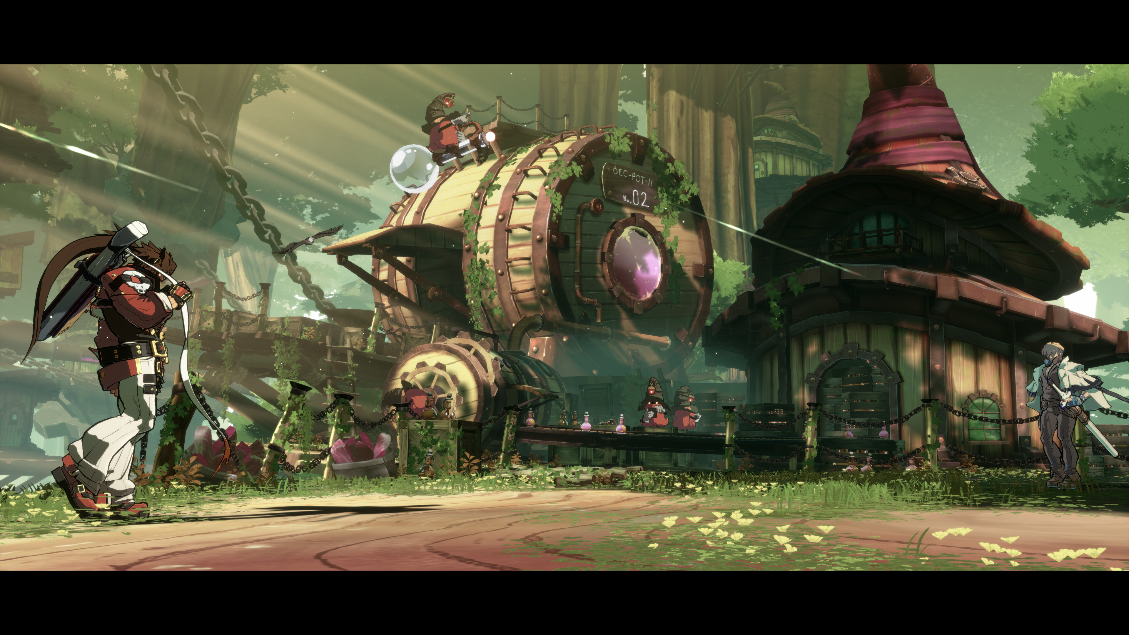 GGST Additional Battle Stage 3 - Fairy's Forest Factory Screenshots ...