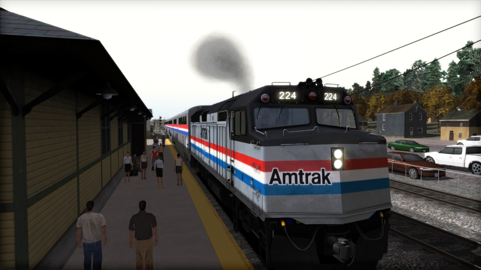 Train Simulator: Amtrak F40PH ‘California Zephyr’ Loco Add-On on Steam