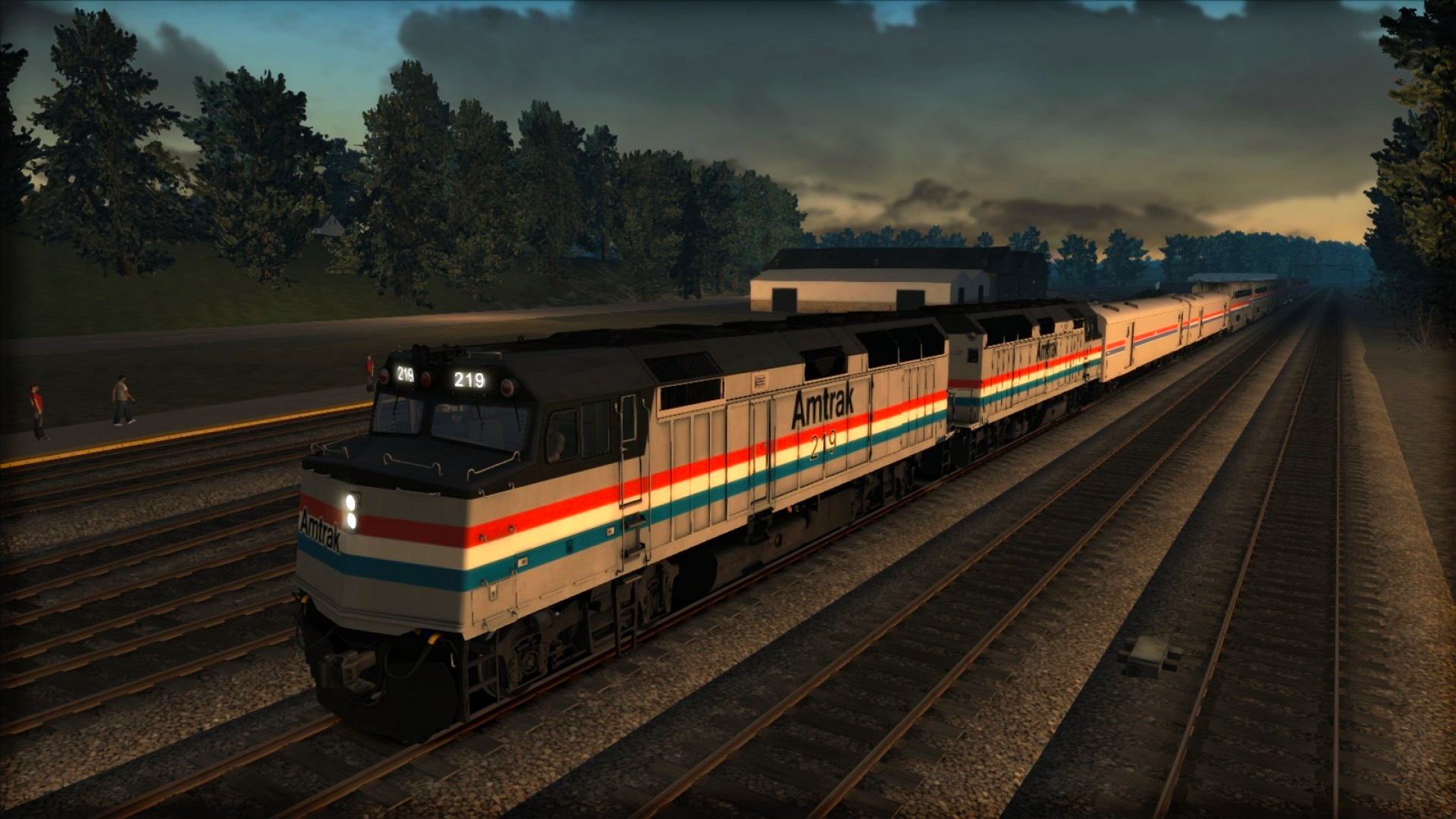 Train Simulator: Amtrak F40PH ‘California Zephyr’ Loco Add-On on Steam