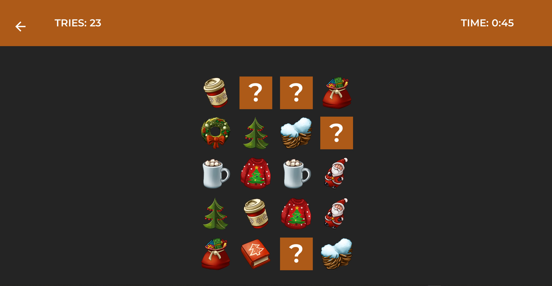 Classic Memory Game - Winter Screenshots · SteamDB