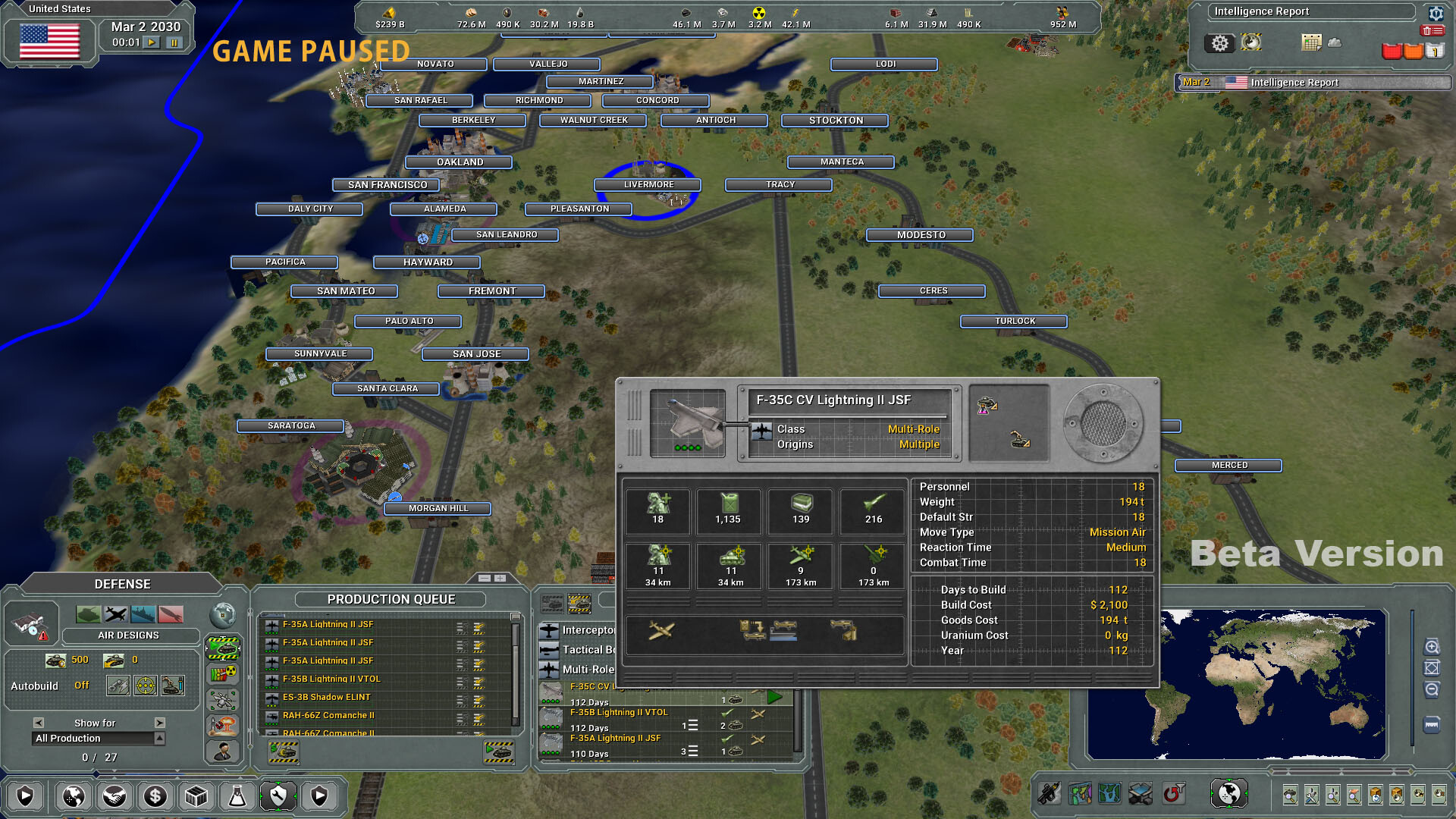 Supreme Ruler 2030 Screenshots · SteamDB