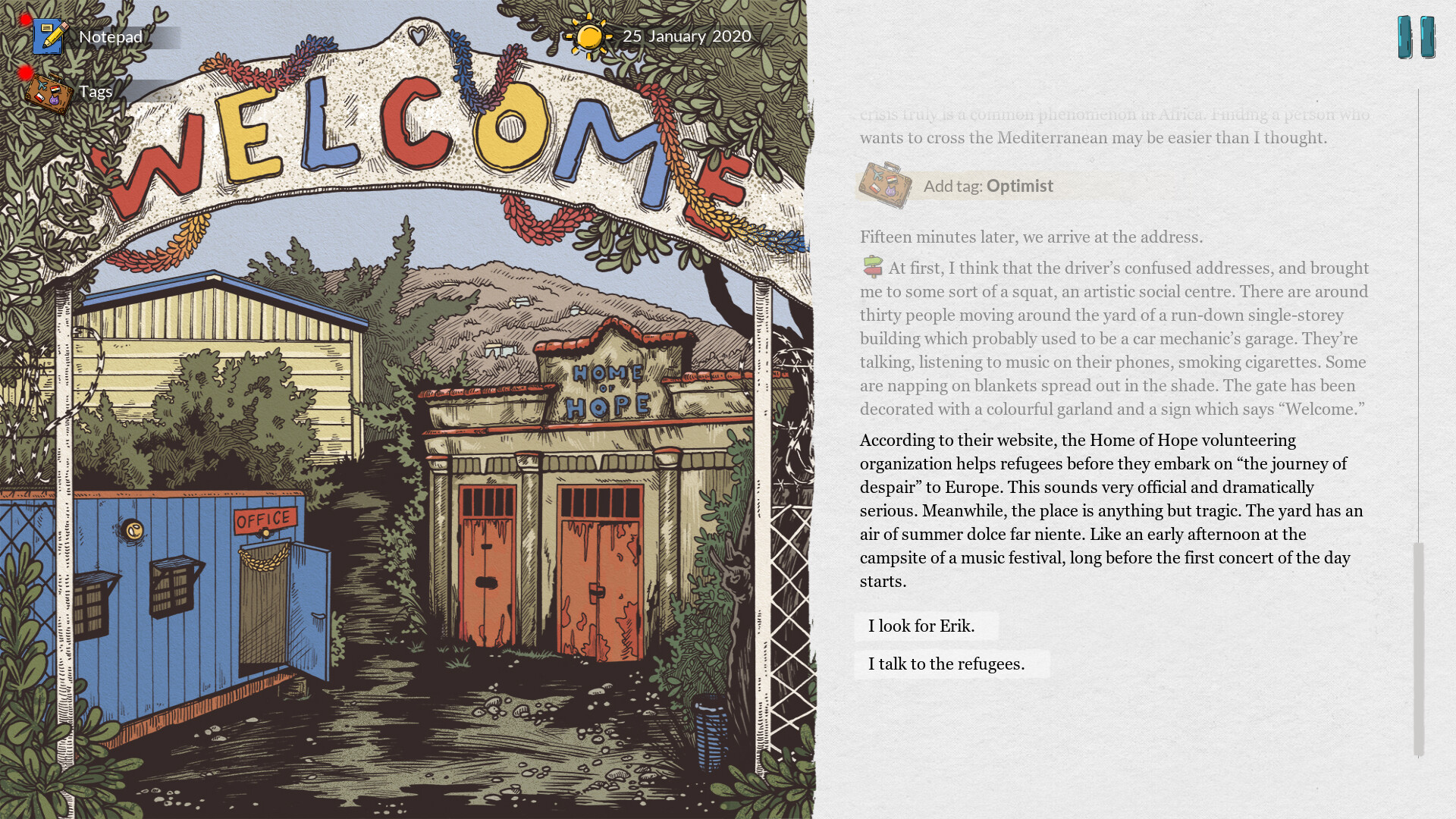 We. The Refugees: Ticket to Europe (App 2094580) · SteamDB