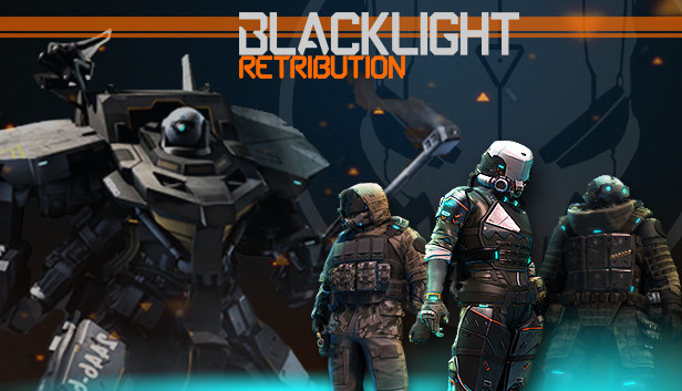 Blacklight Retribution Logo Wallpaper