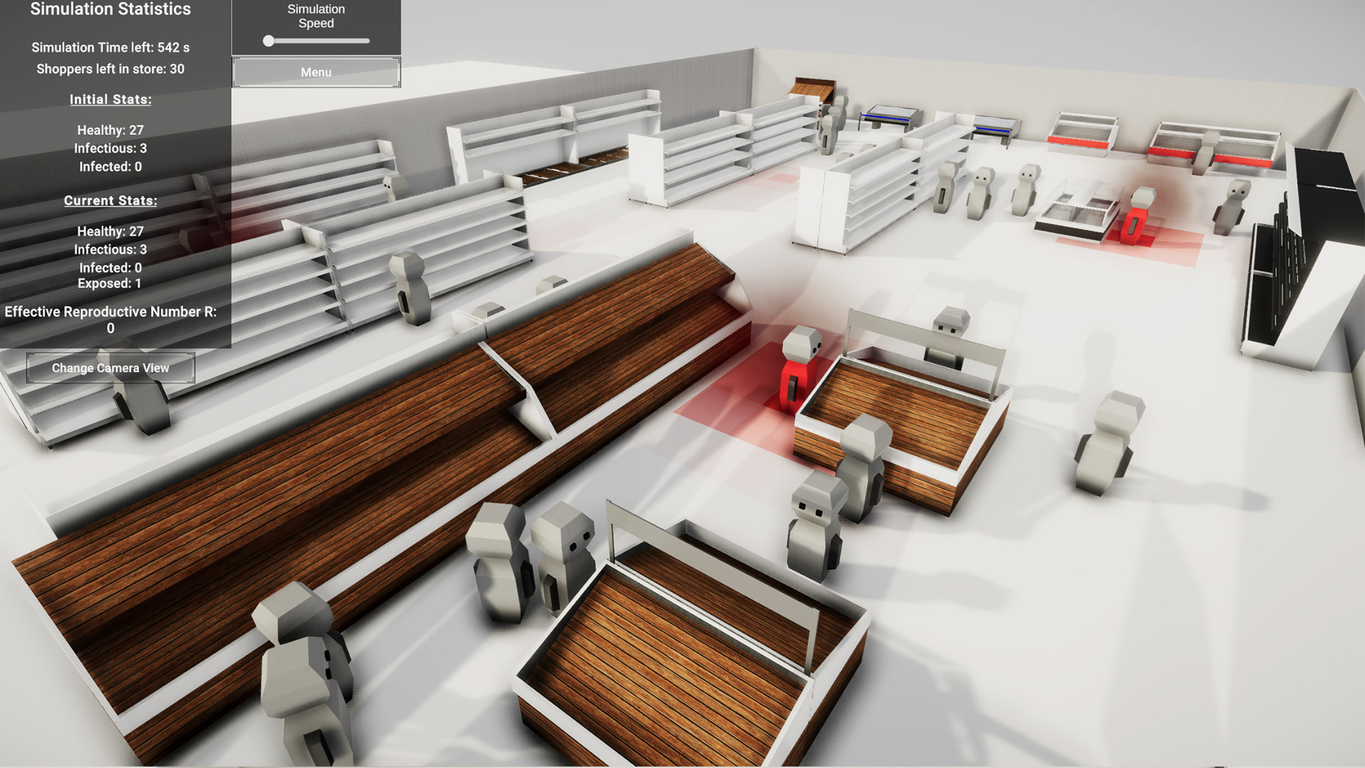 COVID Simulation on Steam