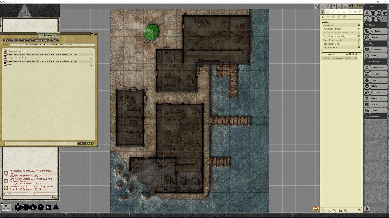 Fantasy Grounds - Pathfinder RPG - Pathfinder Flip-Mat - Classic Pub ...