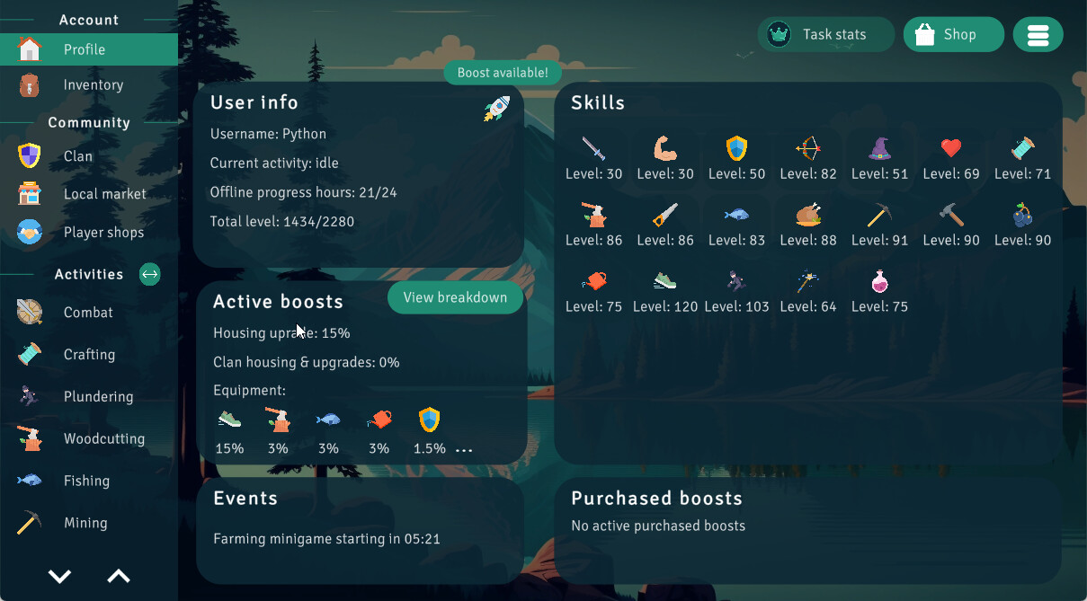 Idle Clans · Gameris.lt