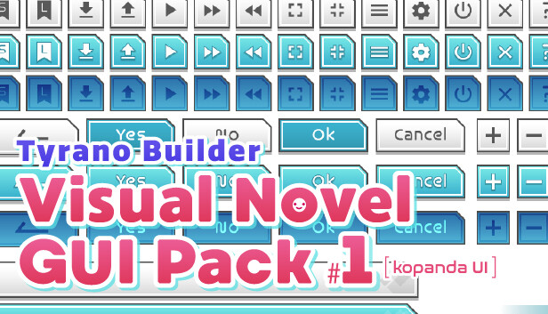 Tyrano Builder - Visual Novel GUI Pack #1 [kopanda UI] on Steam