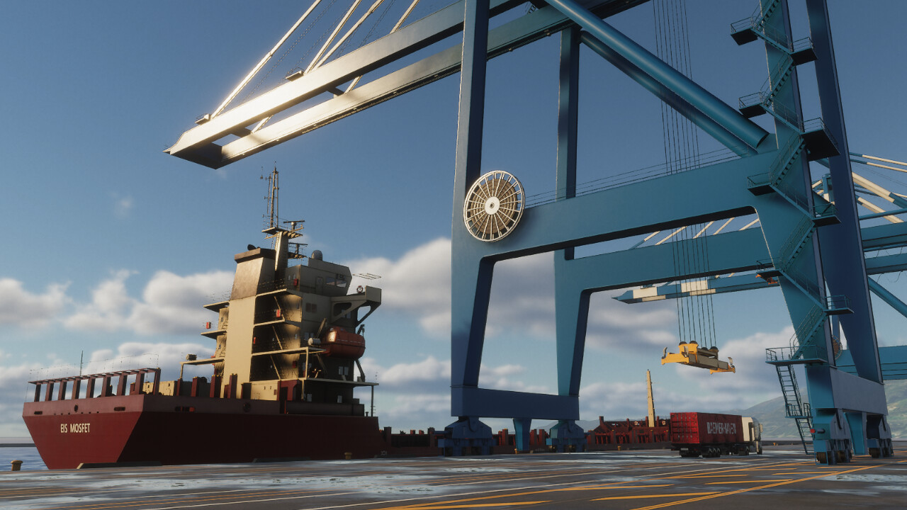 Port Cranes : Container Age on Steam