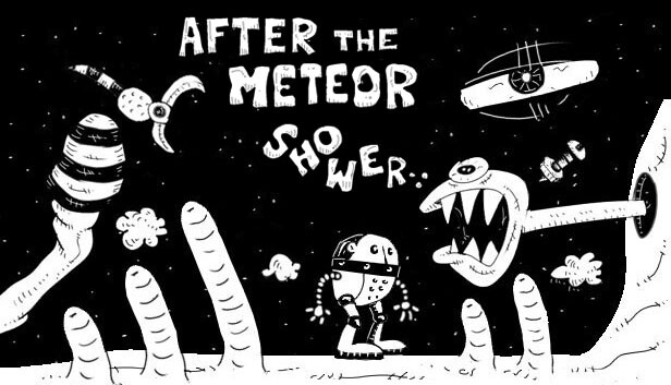 Meteor Shower Drawing