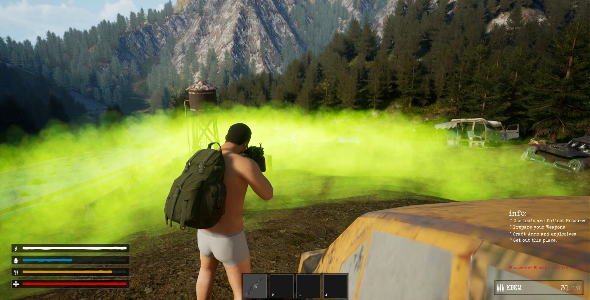 Forbidden zone on Steam
