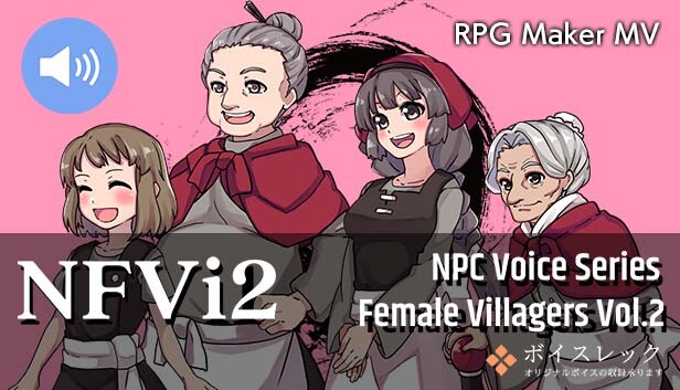 RPG Maker MV - NPC Female Villagers Vol.2 di Steam