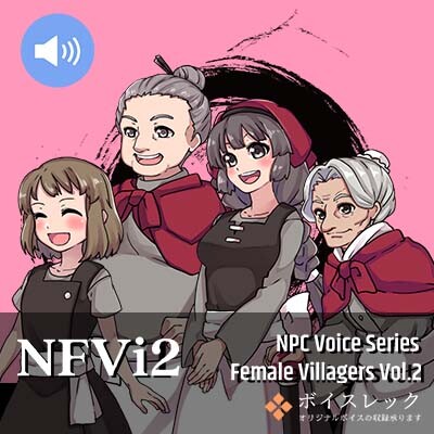 Save 10% on RPG Maker MV - NPC Female Villagers Vol.2 on Steam