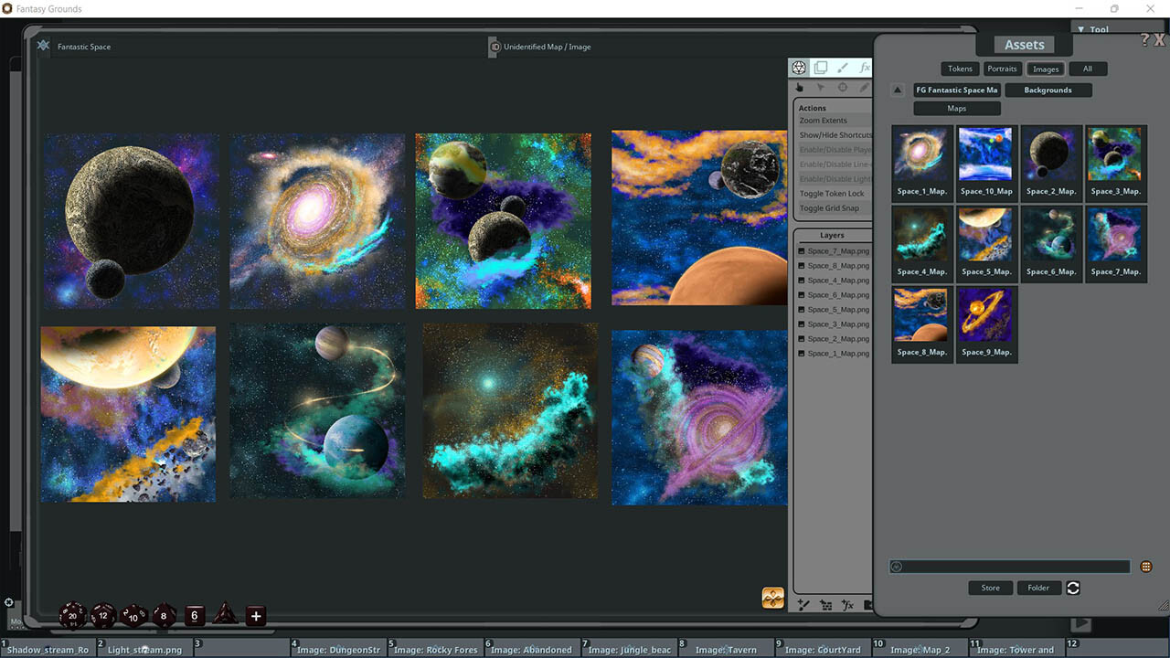 Fantasy Grounds - FG Fantastic Space Map Pack on Steam