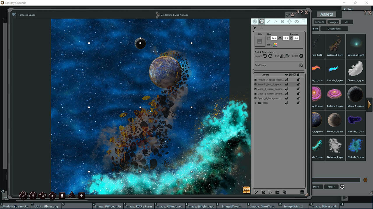 Fantasy Grounds - FG Fantastic Space Map Pack on Steam