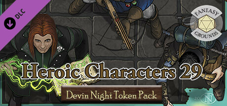 Fantasy Grounds - Devin Night Token Pack 154: Heroic Characters 29 ...