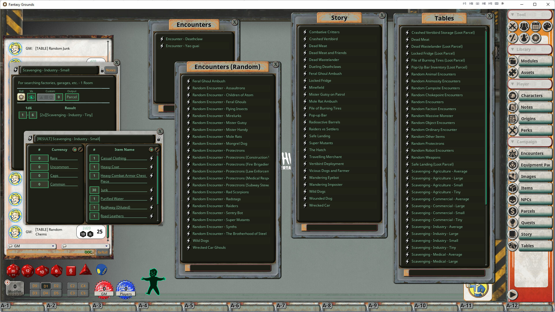 Fantasy Grounds - Fallout RPG - Gamemaster's Toolkit Screenshots · SteamDB