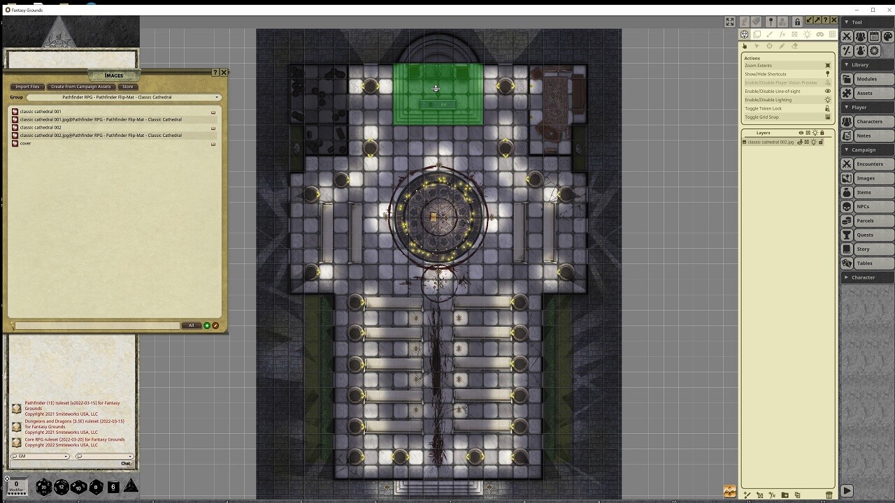 Fantasy Grounds - Pathfinder RPG - Pathfinder Flip-Mat - Classic ...