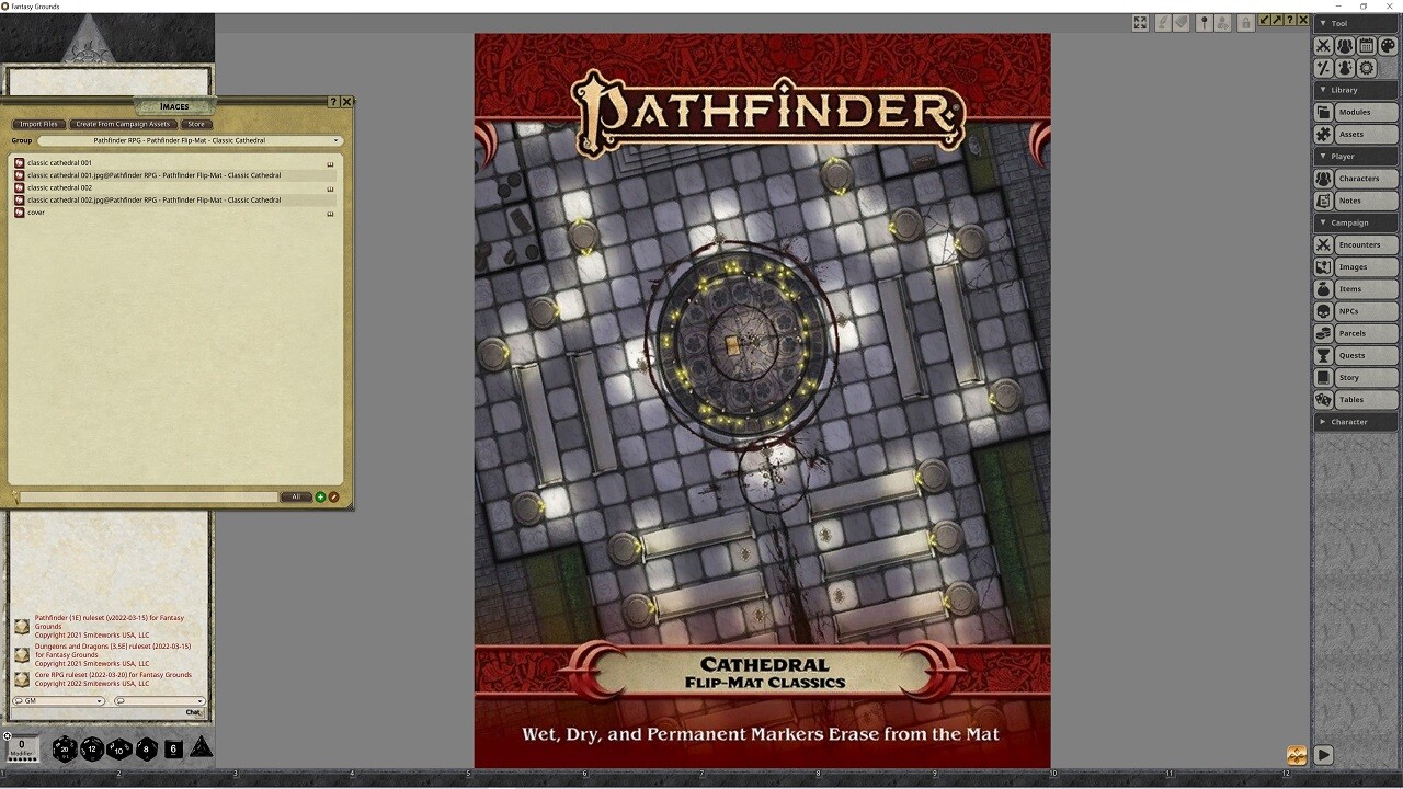 Fantasy Grounds - Pathfinder RPG - Pathfinder Flip-Mat - Classic ...
