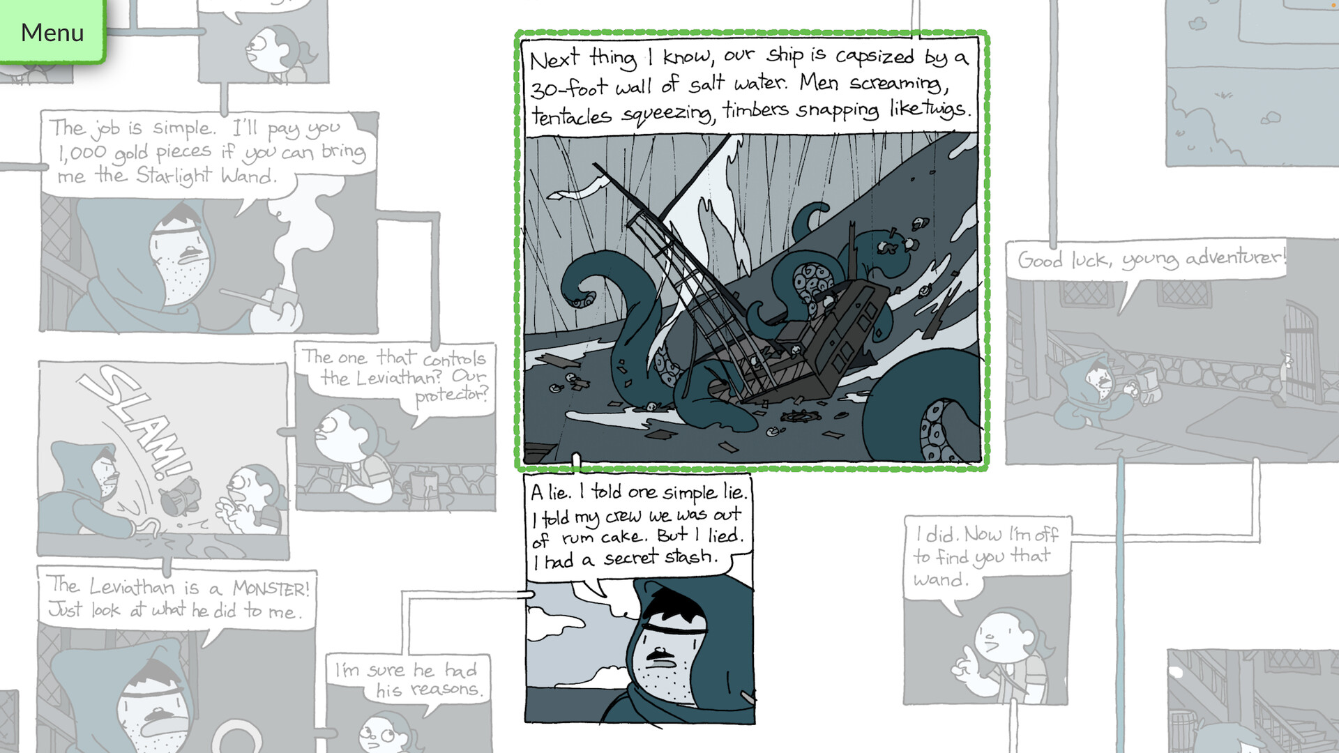 Leviathan: An Interactive Comic Book on Steam
