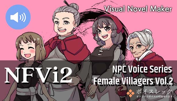 Visual Novel Maker - NPC Female Villagers Vol.2 on Steam