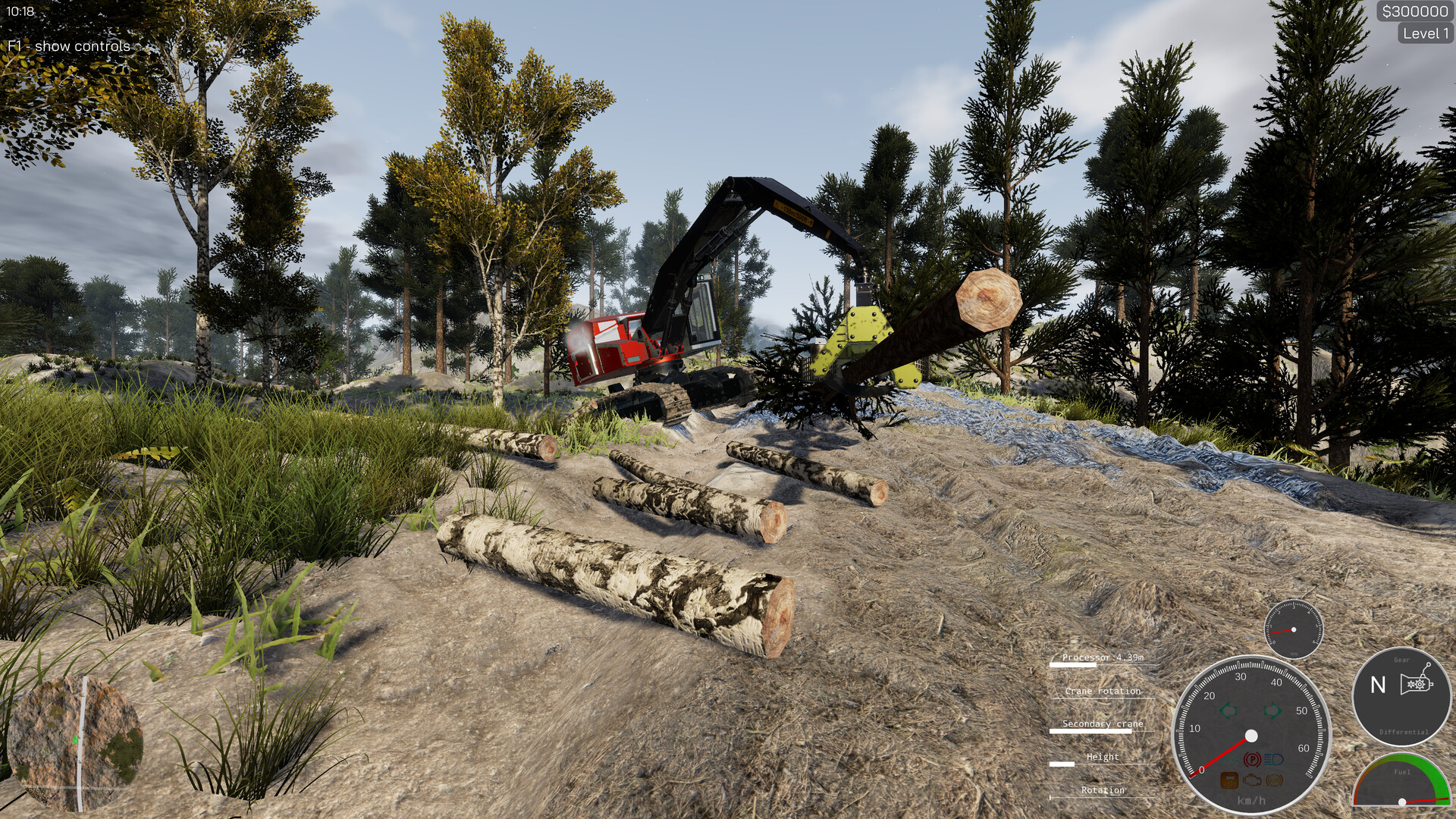 Lumberjack Simulator - Tracked harvester on Steam