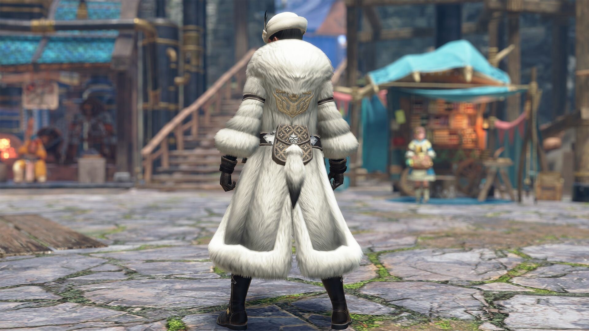 Monster Hunter Rise - "Fluffy Fur Belt" Hunter layered armor piece on Steam