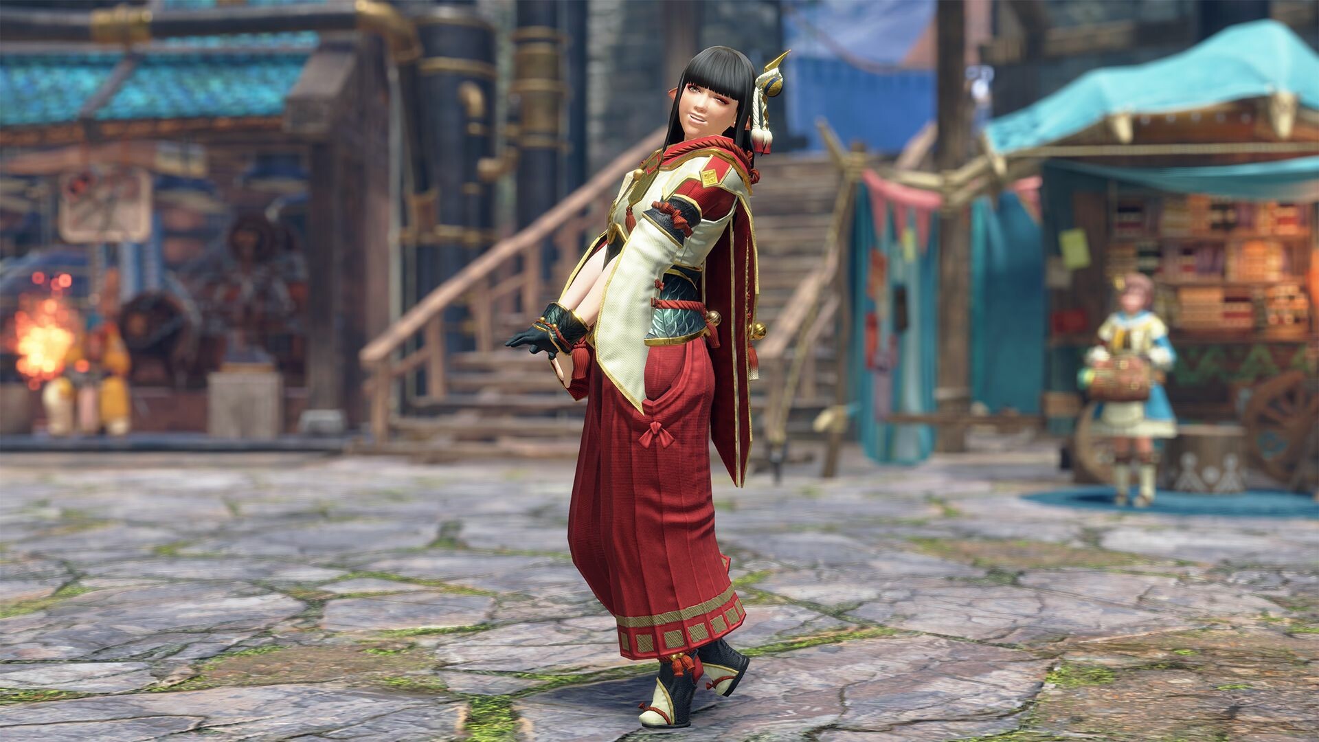 Monster Hunter Rise - "Hinoa" Hunter layered armor set on Steam