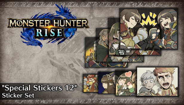 Monster Hunter Rise - Sticker-Set "Besondere Sticker 12" bei Steam