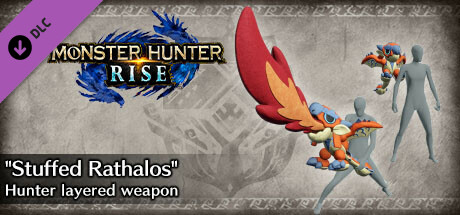 Monster Hunter Rise - "Stuffed Rathalos" Hunter layered weapon (Great ...