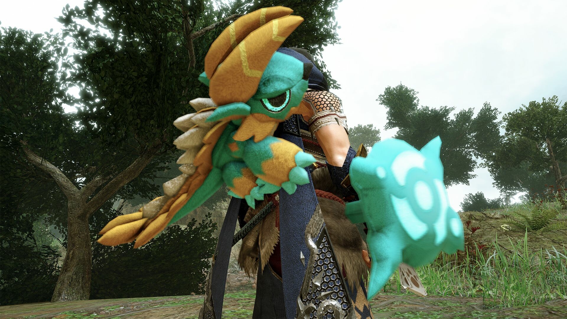 Monster Hunter Rise - "Stuffed Zinogre" Hunter layered weapon (Sword ...
