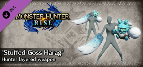 Monster Hunter Rise - "Stuffed Goss Harag" Hunter layered weapon (Dual ...