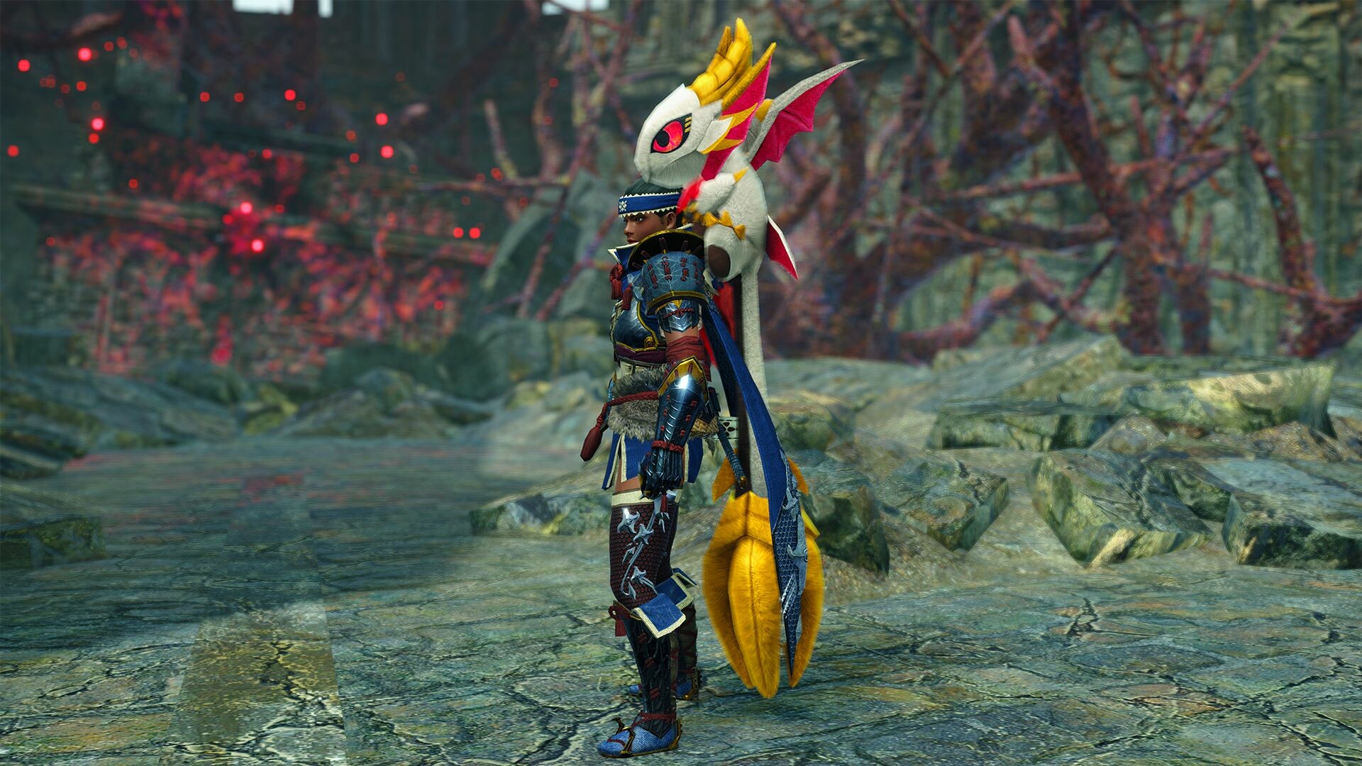 Monster Hunter Rise - "Stuffed Malzeno" Hunter layered weapon (Lance ...