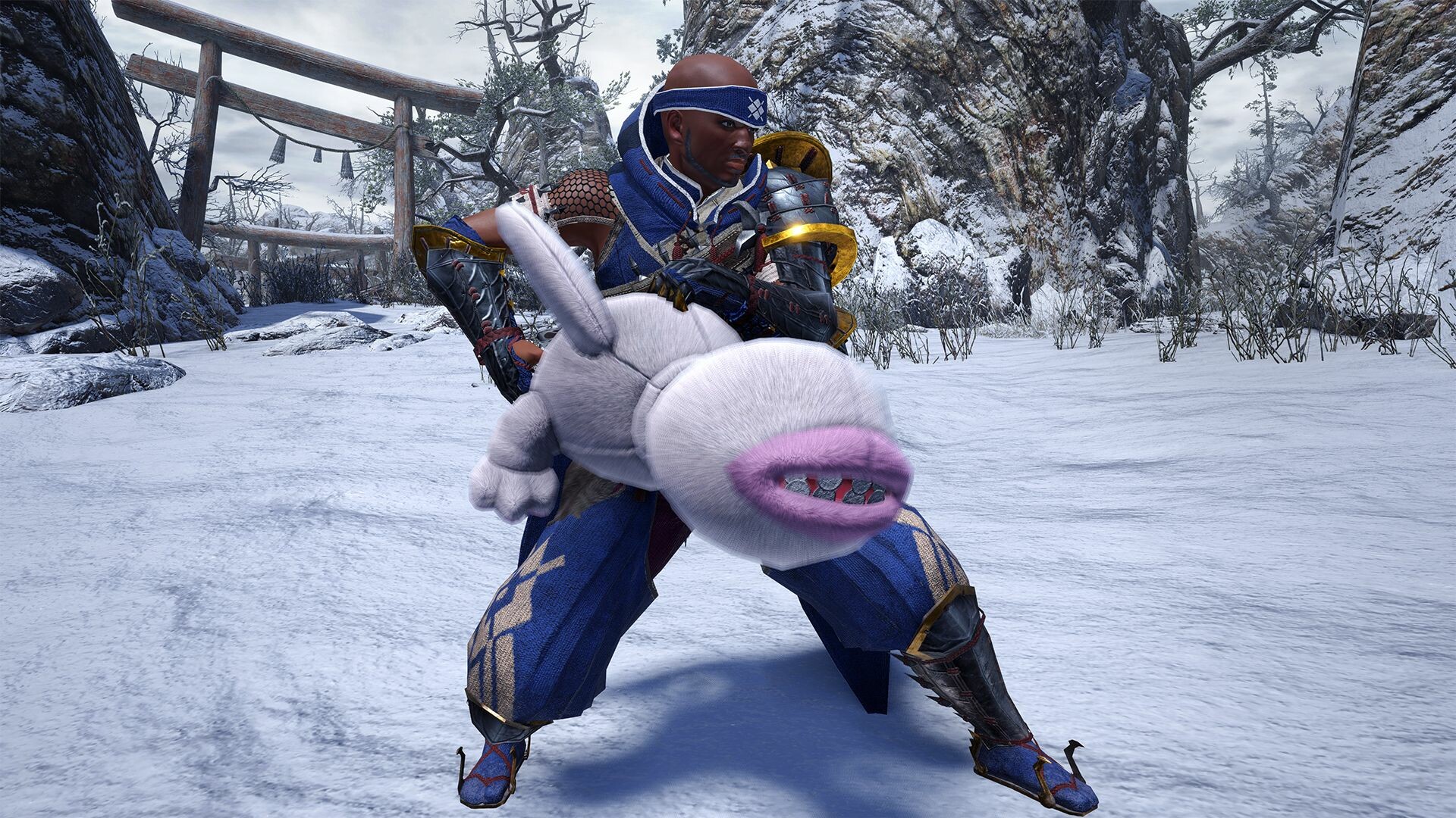 Monster Hunter Rise - "Stuffed Khezu" Hunter layered weapon (Light ...