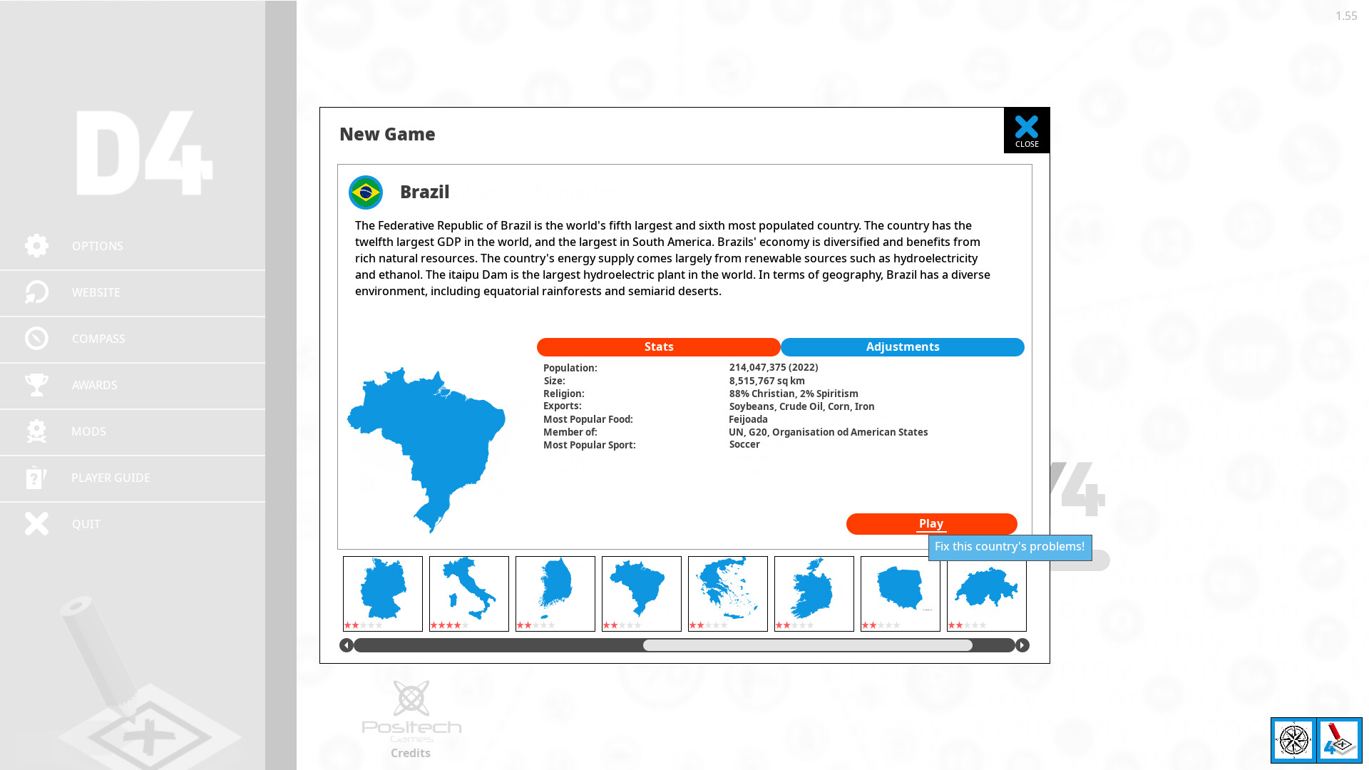 Democracy 4 - Country Pack on Steam