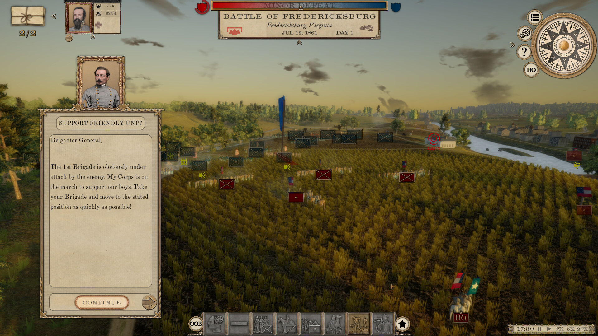 Grand Tactician: The Civil War - Whiskey & Lemons on Steam