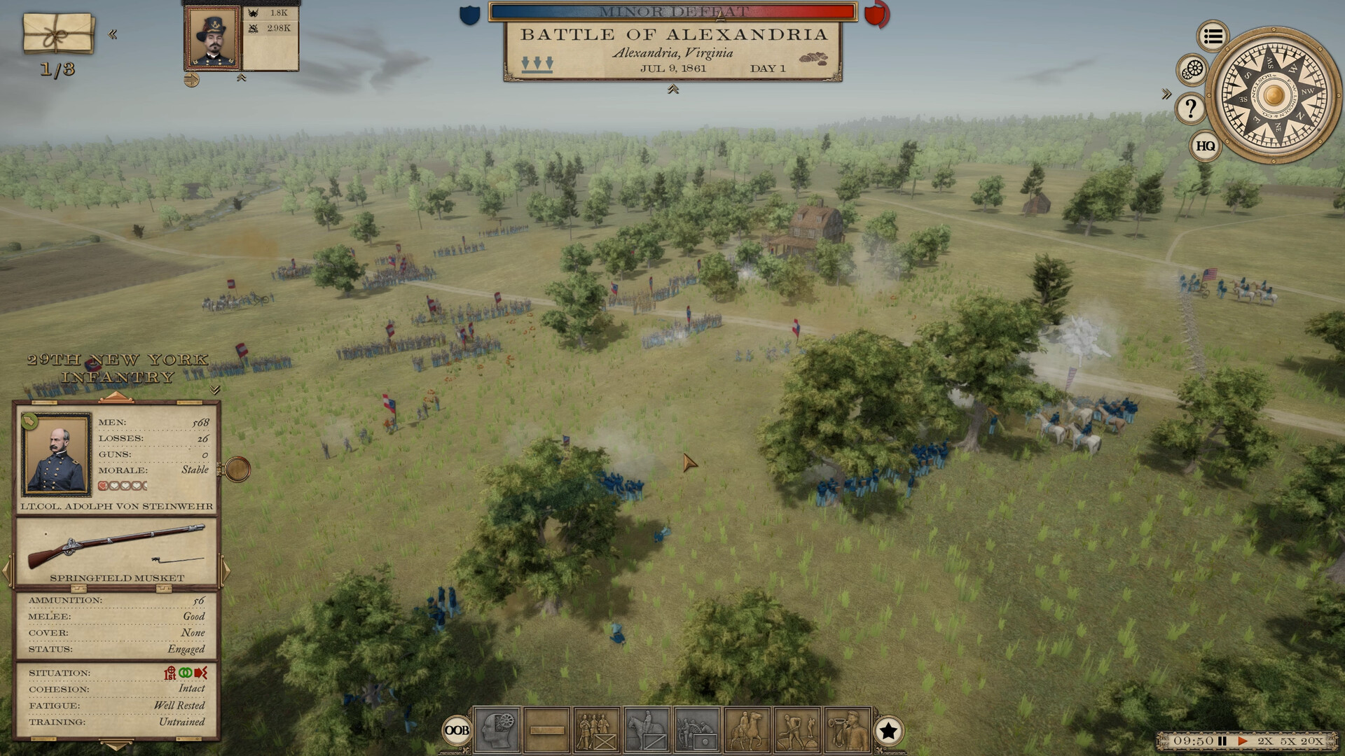 Grand Tactician: The Civil War - Whiskey & Lemons on Steam