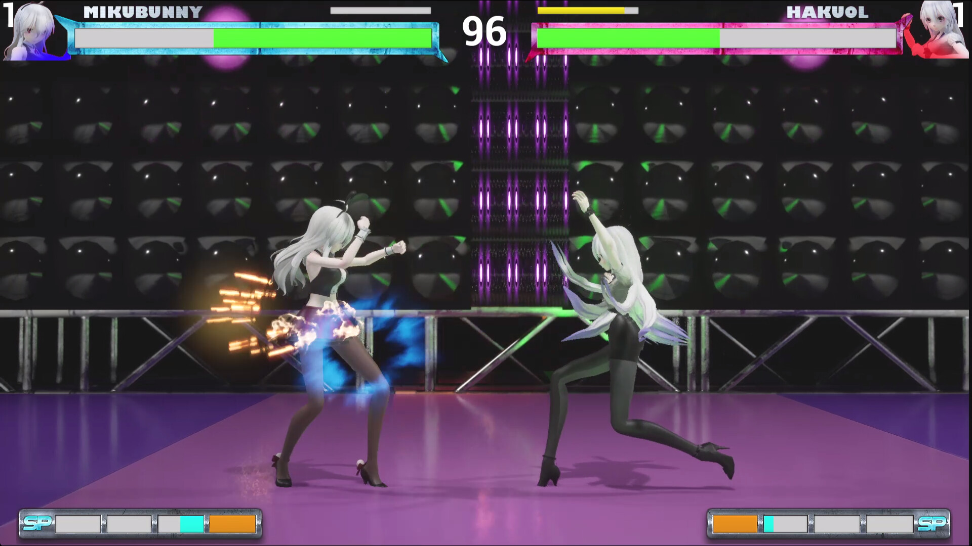 Girls slap on Steam