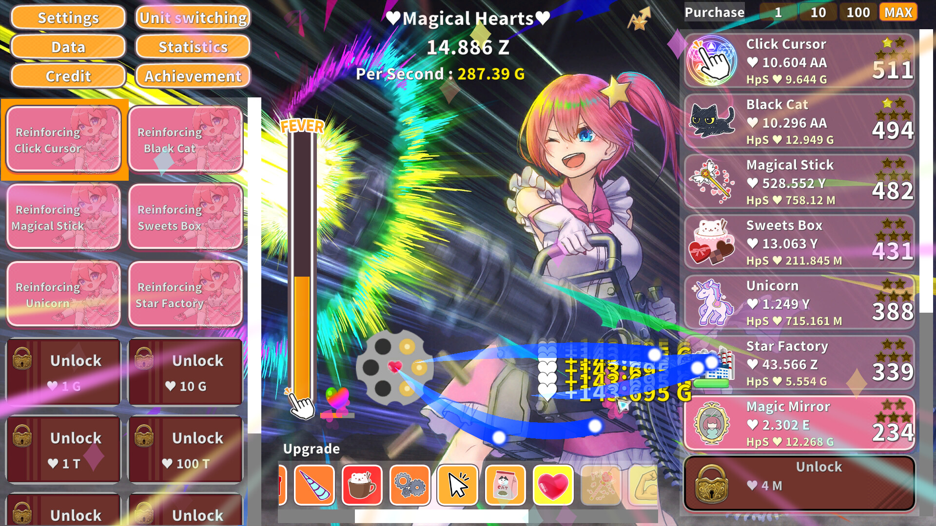 Magical Girl Clicker Screenshots · SteamDB