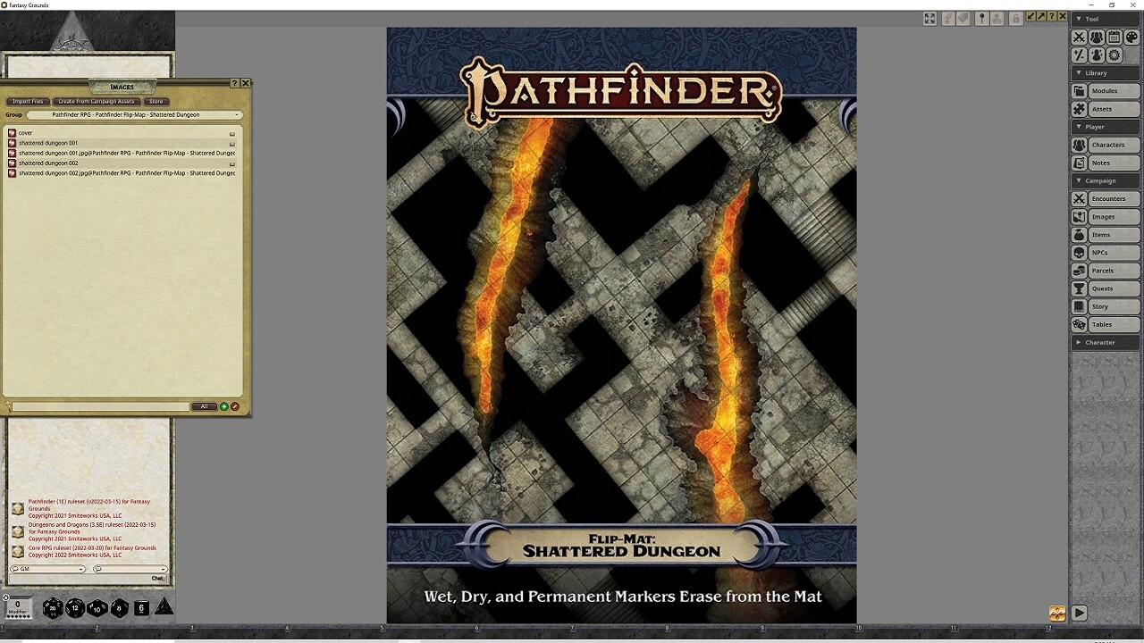 Fantasy Grounds - Pathfinder RPG - Pathfinder Flip-Mat - Shattered ...