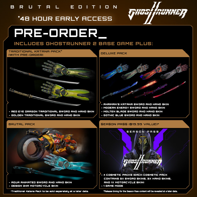 Pre-purchase Ghostrunner 2 on Steam