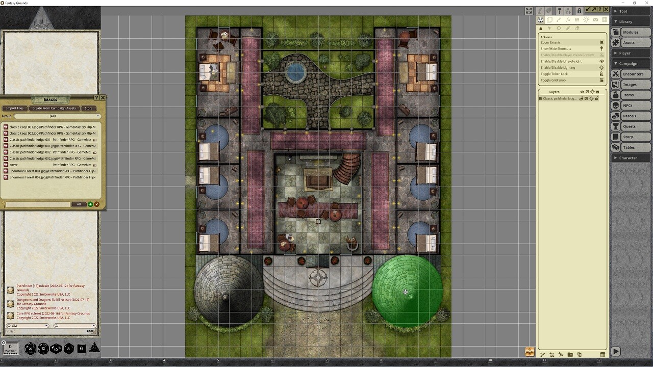 Fantasy Grounds - Pathfinder RPG - GameMastery Flip-Mat - Classic ...