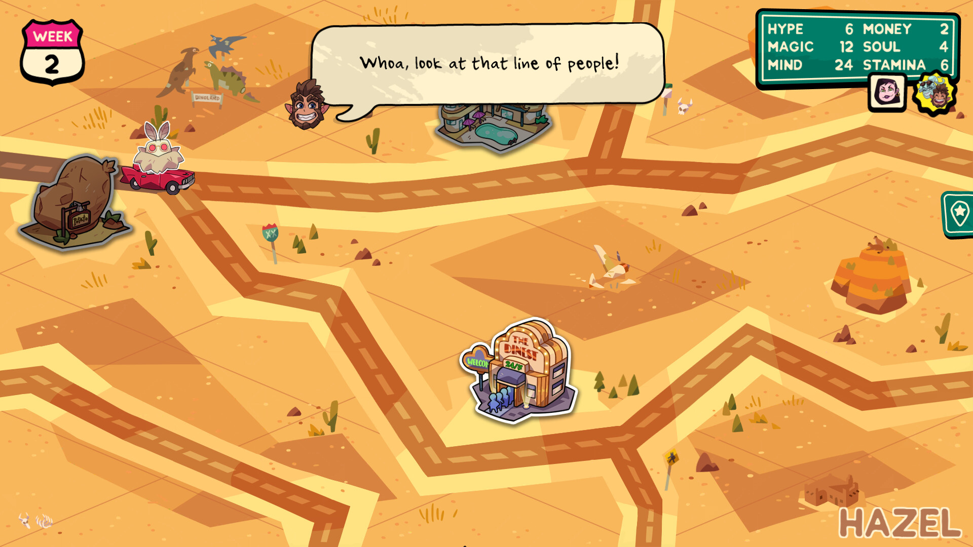 Monster Roadtrip Playable character - Hazel on Steam