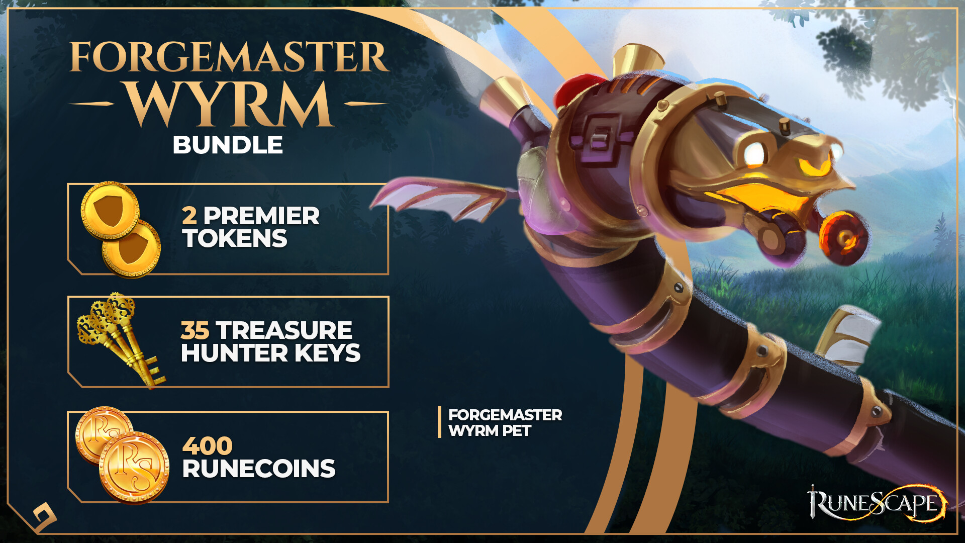 RuneScape Forgemaster Wyrm Bundle no Steam