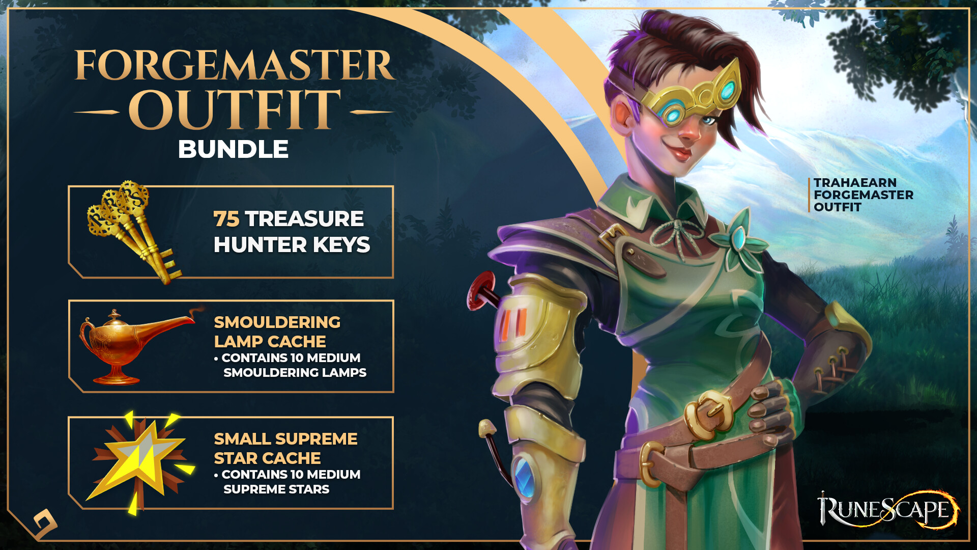 RuneScape Forgemaster Outfit Bundle on Steam