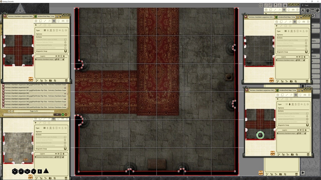 Fantasy Grounds - Pathfinder RPG - Flip-Tiles - Fortress Chambers Expansion on Steam