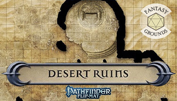Fantasy Grounds - Pathfinder RPG - Pathfinder Flip-Mat - Desert Ruins ...