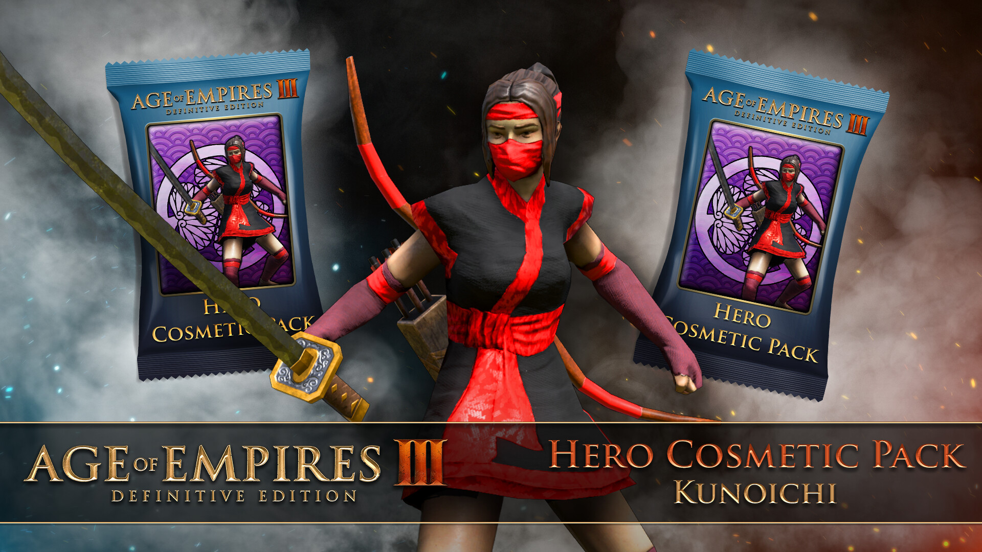 Age of Empires III: Definitive Edition – Hero Cosmetic Pack – Kunoichi ...