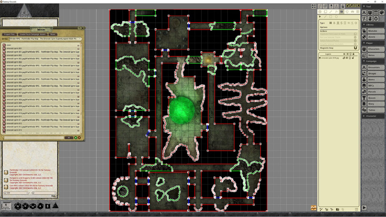 Fantasy Grounds - Pathfinder RPG - Pathfinder Flip-Mat - The Emerald ...